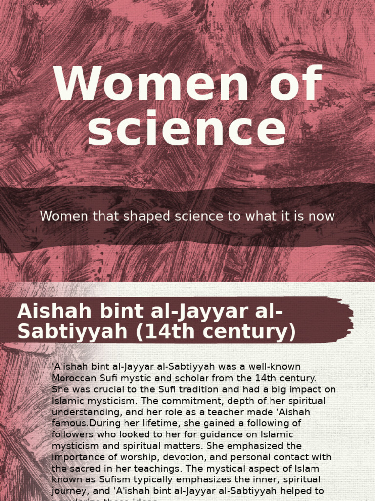 Women of Science | PDF