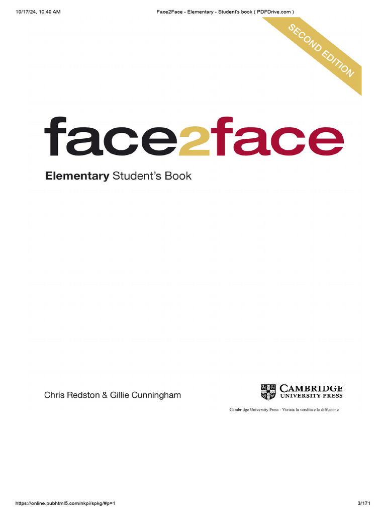 Face2Face - Elementary - Student's Book (PDFDrive - Com) - 2 | PDF