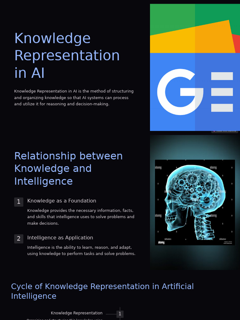 Knowledge Representation in AI | PDF