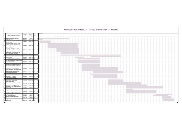 Project Program Plan - Rev 02 | PDF