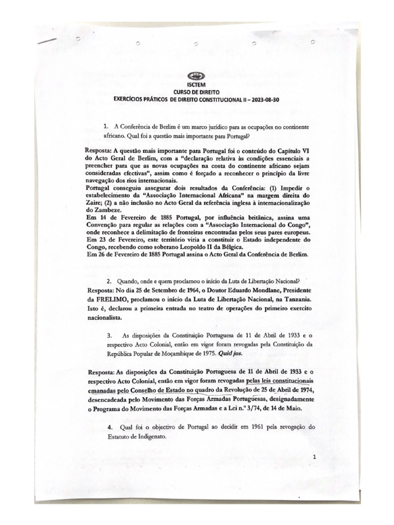 Preparação DC1 | PDF