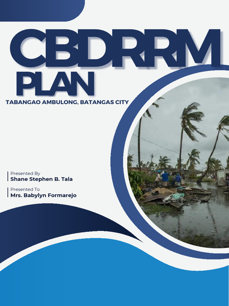 Tala, Shane, Stephen B. (CBDRRM PLAN) | PDF