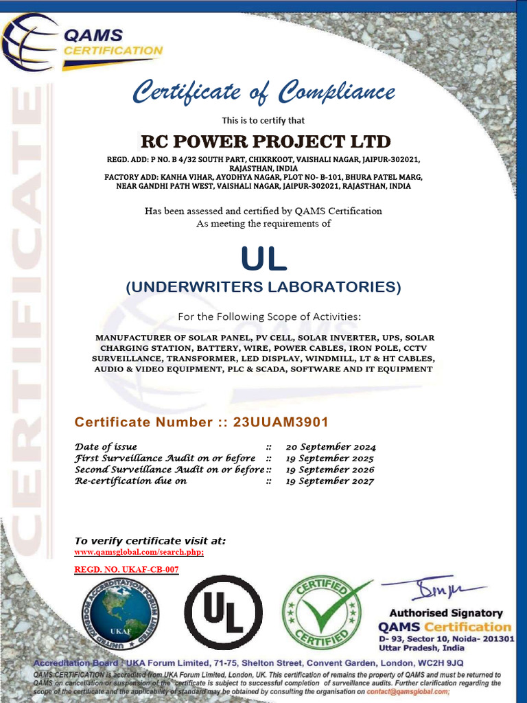 01 Ul Rc Power Project Ltd | PDF