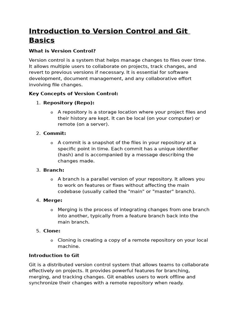 Git & GitHub - Learning Path | PDF