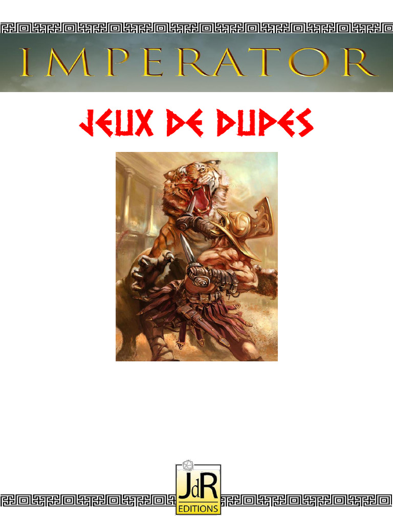 Imperator - Jeux de Dupes | PDF
