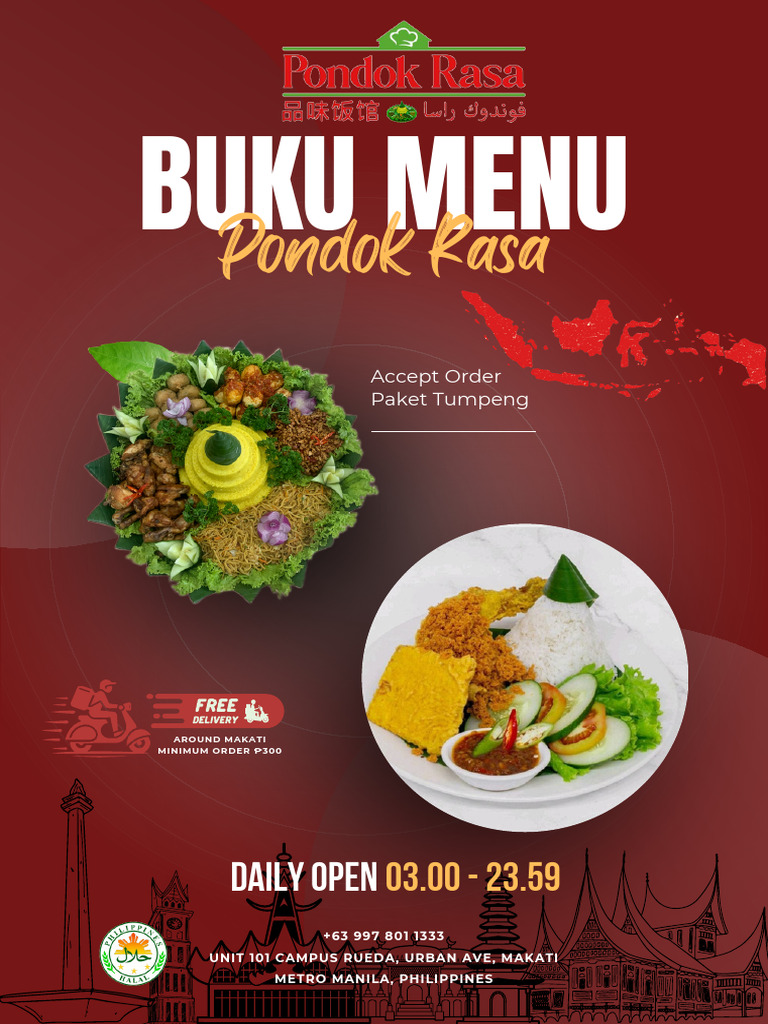 1013 Menu Pondok Rasa - pdf-1 | PDF