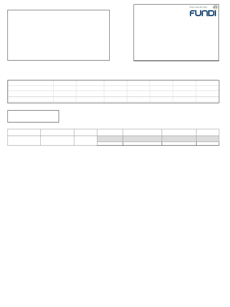 Fundi Card Statement | PDF