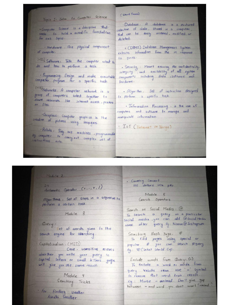 Cs101 Module 1 81 Notes Pdf