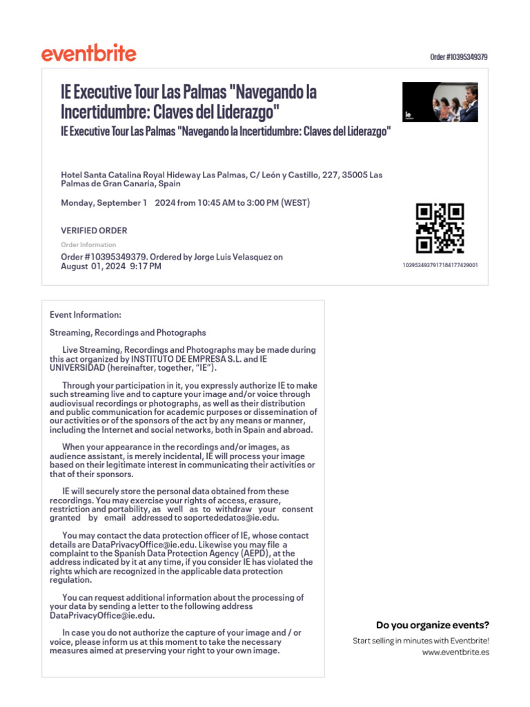 Volunteer Pass Jorge Luis Velasquez Morales | PDF