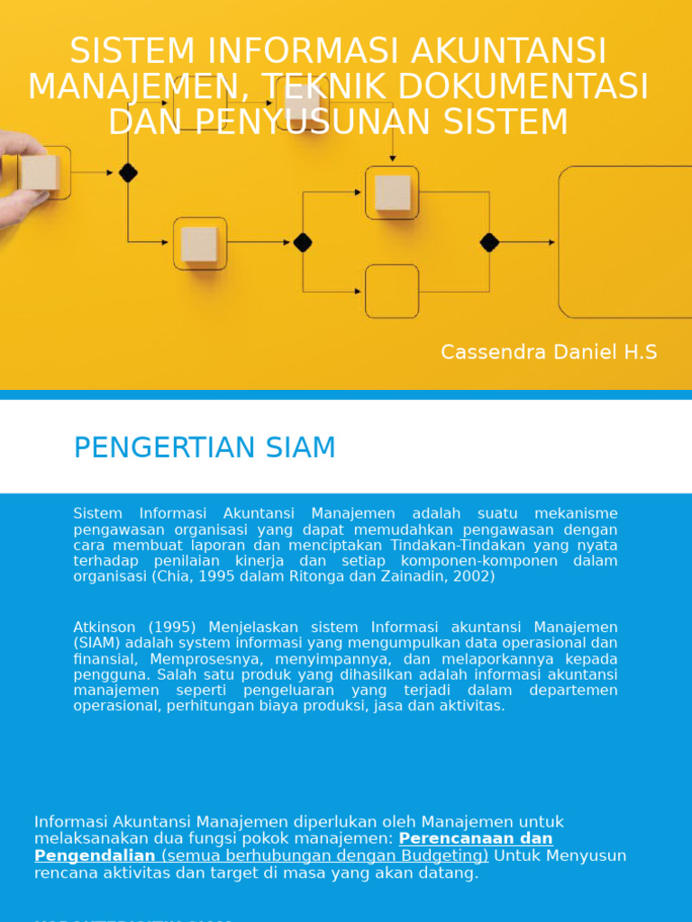SIAM dan Teknik Dokumentasi (Pertemuan 2) | PDF