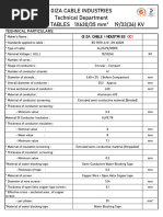 Cable GTP | PDF | Electrical Resistance And Conductance | Electrical ...
