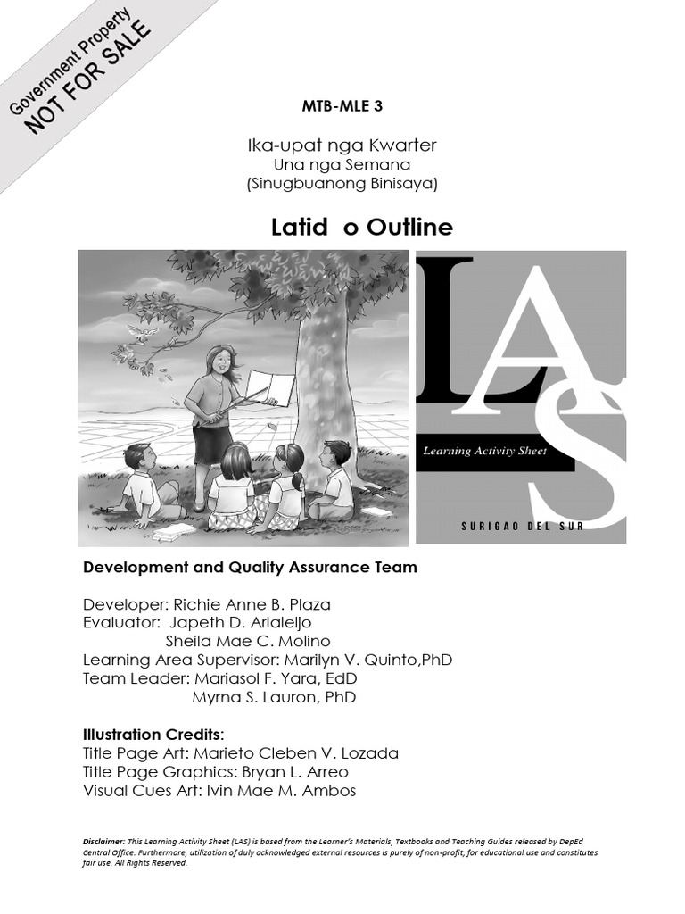 Mtb-Mle - Q4-Week 1 - v4 | PDF