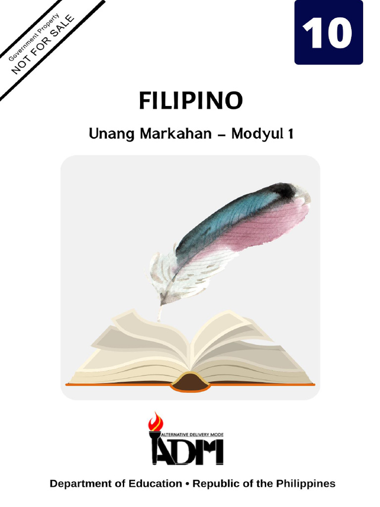 q1 Adm g10 Filipino m1 p33 | PDF