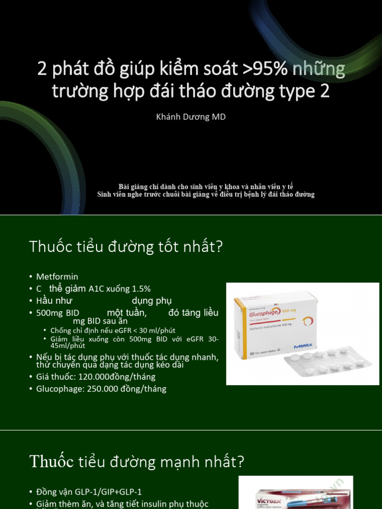 2 phat do dieu tri dai thao duong type 2 | PDF