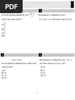 Algebra 2 Final Exam Review Packet | PDF | Trigonometric Functions ...