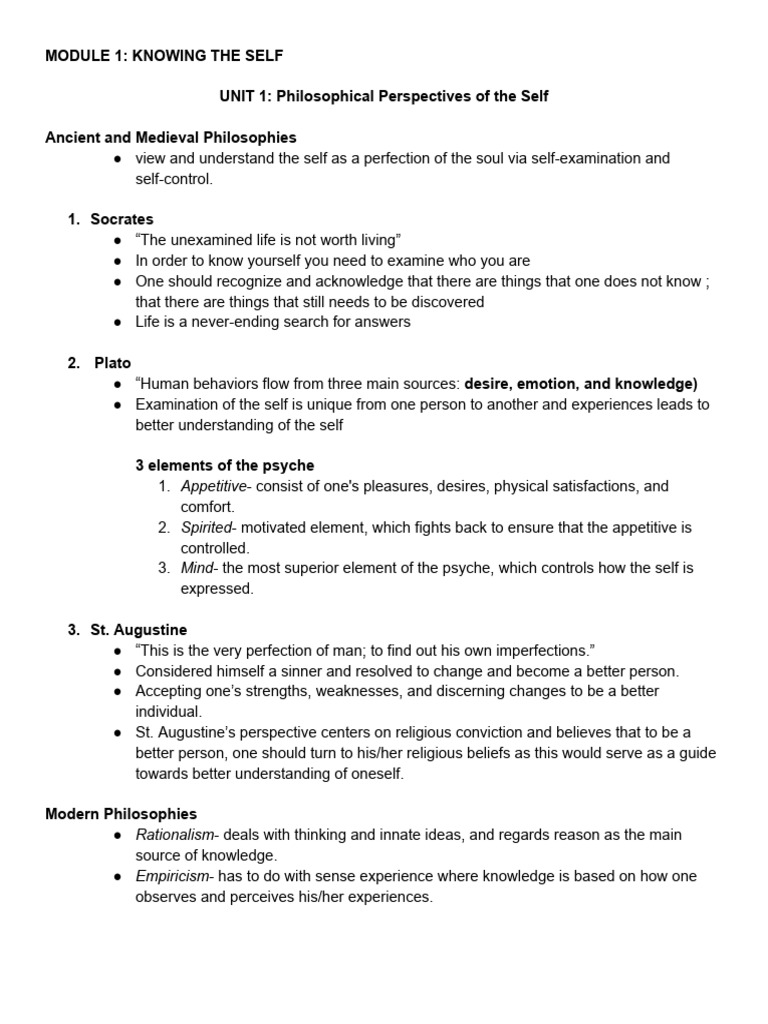 OUTLINE | PDF | Idea | Id