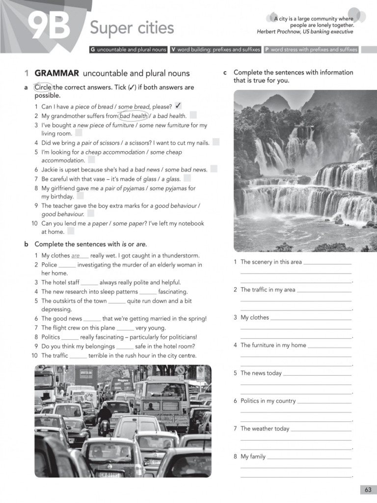 English - File - 4th - Edition - Upper - Intermediate - WB 9B | PDF