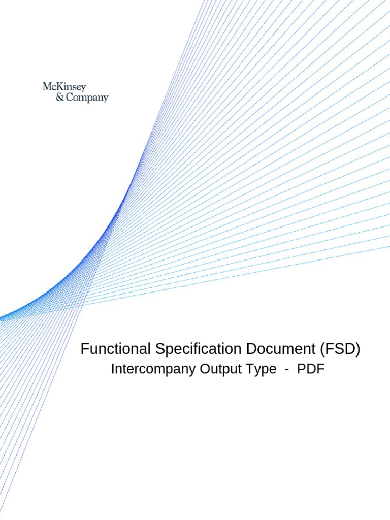 Intercompaany_F001 | PDF | Specification (Technical Standard) | Parameter (Computer Programming)