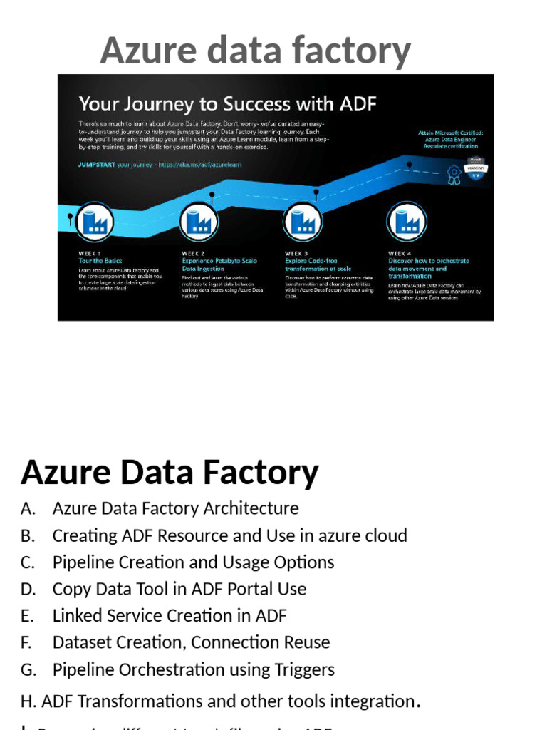 Azure Data Factory Overview and Guide | PDF