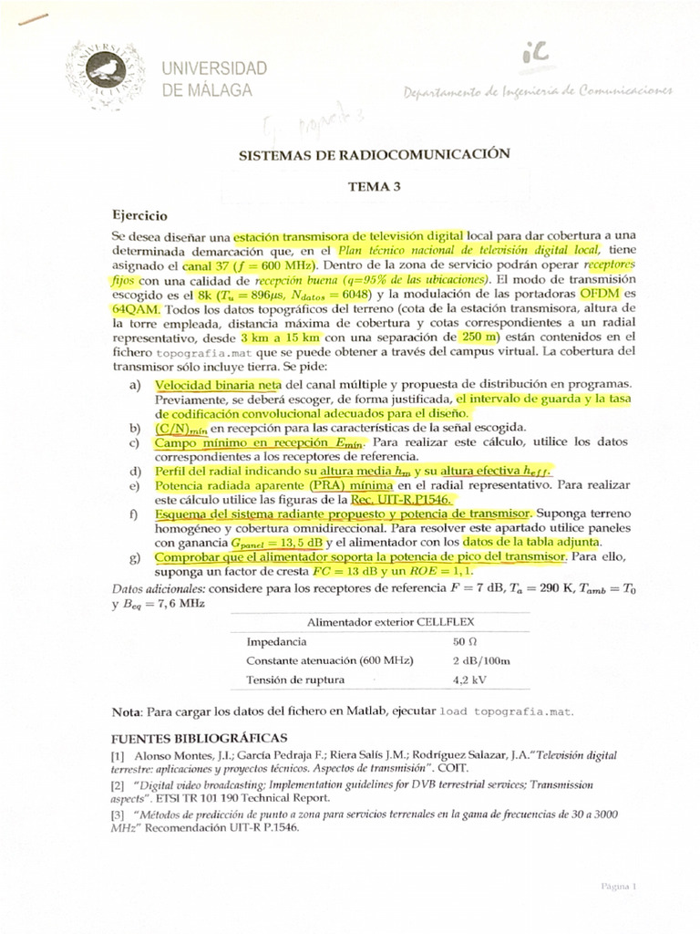 Tema 3. Ejercicio | PDF