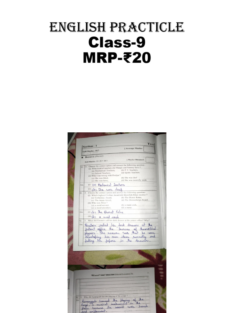 English Practicle | PDF