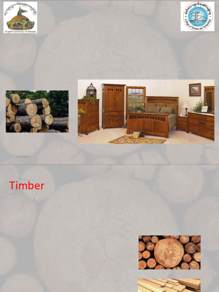 Timber, Wood Based Products | PDF | Plywood | Wood