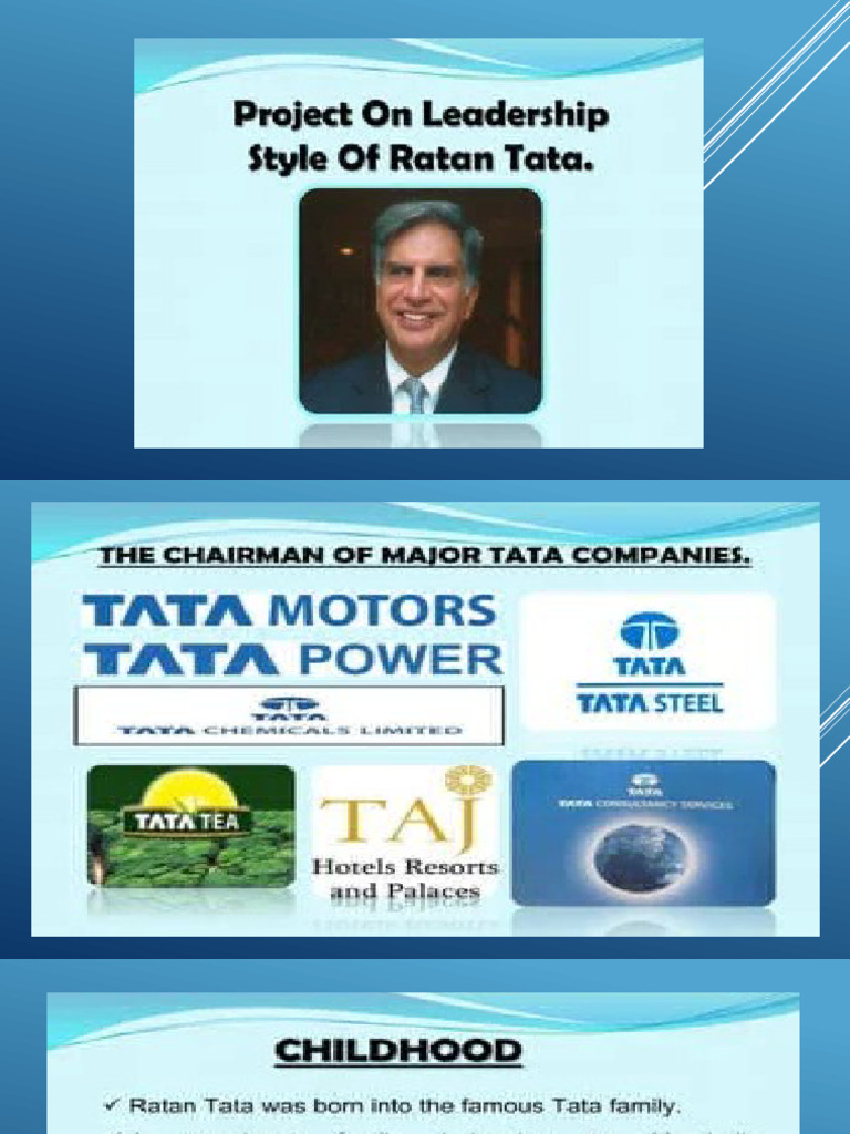 Ratan Tata | PDF