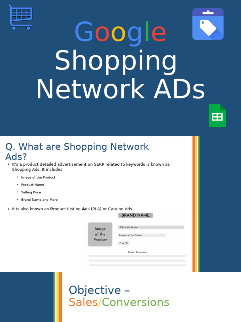 Google Shopping Network Ads | PDF