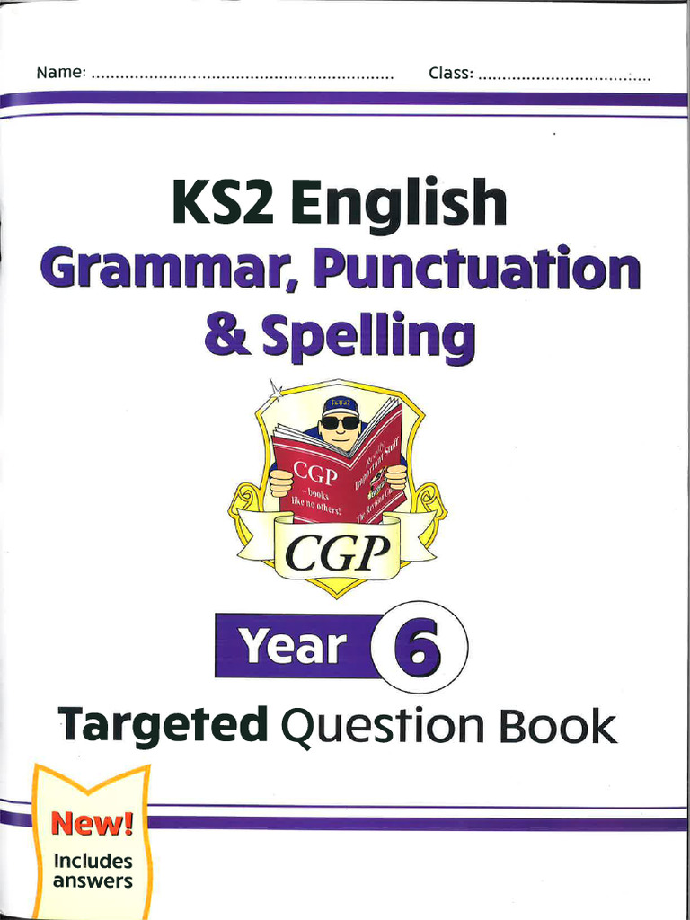 Grammar Book Year 6 | PDF