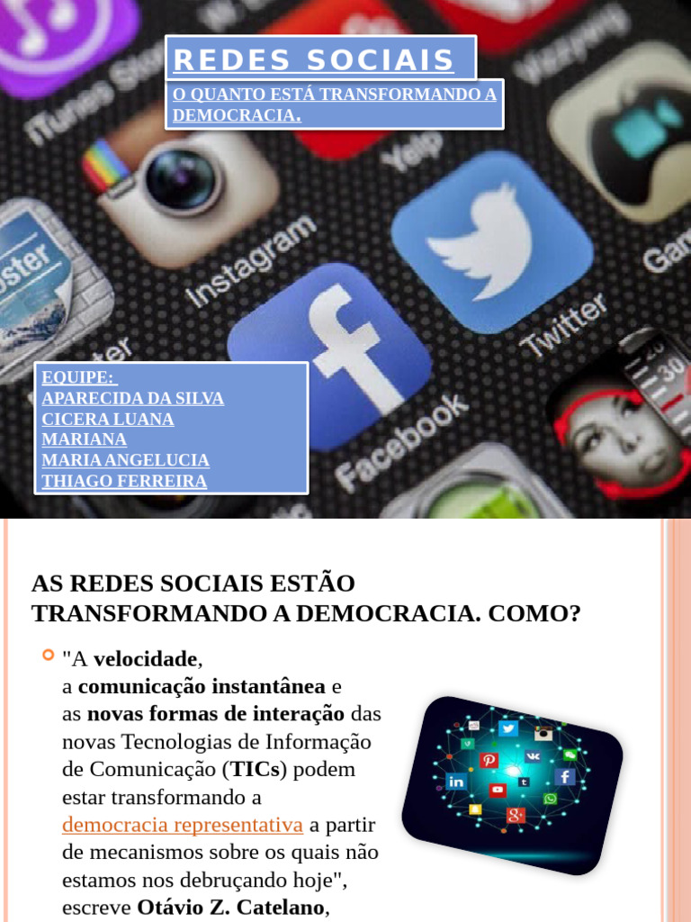 Redes Sociais | PDF | Ciências Sociais