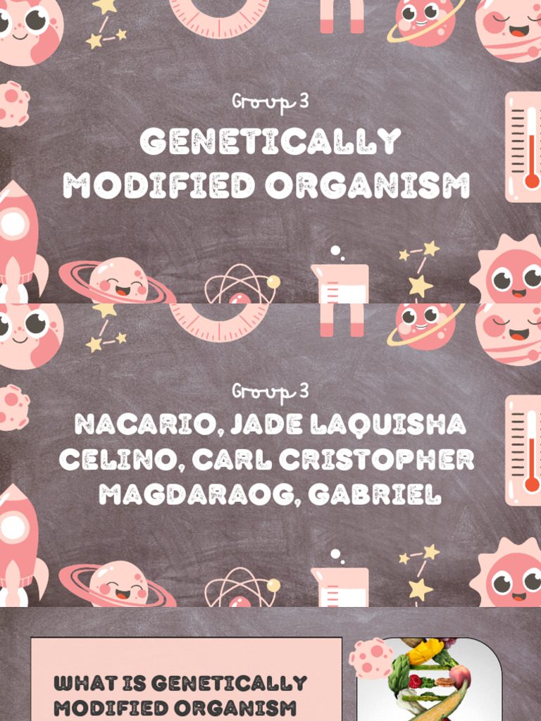 GMO Production and History Explained | PDF | Genetically Modified ...