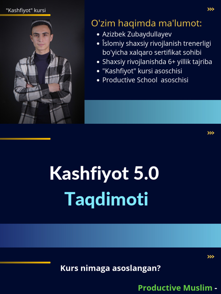 Kashfiyot Taqdimoti | PDF