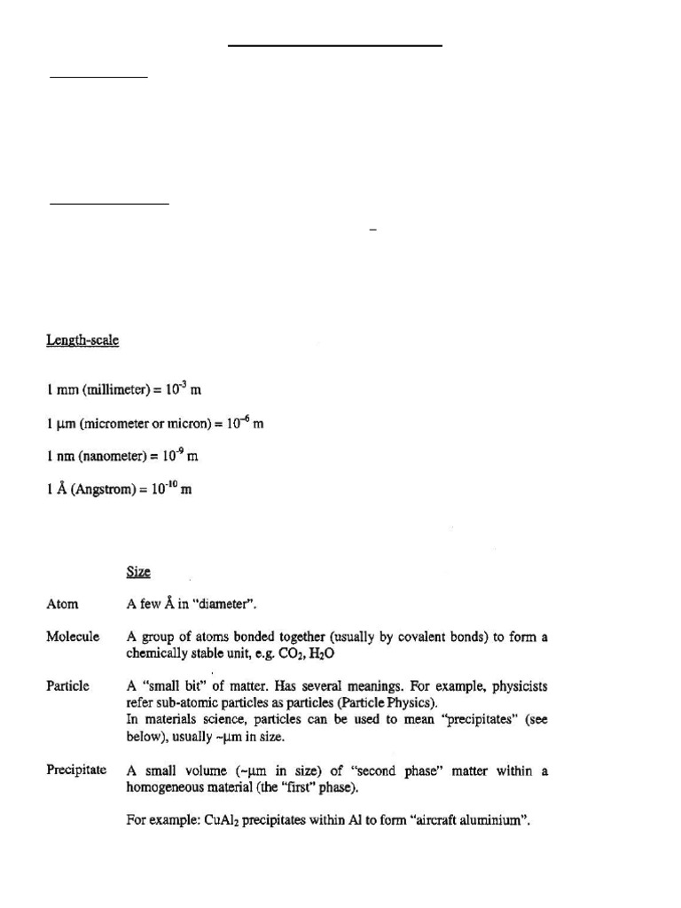 Notes Short Pdf Crystallite Mineralogy