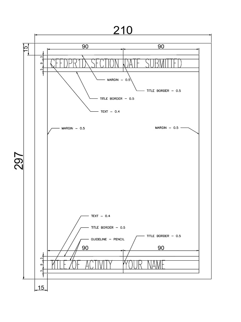 Act 2 - A4 Plan Setup | PDF