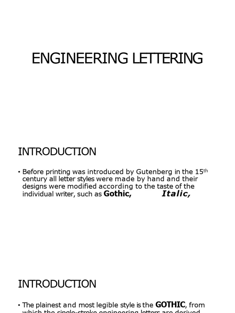 Act 3 - Engineering Lettering | PDF | Foreign Language Studies