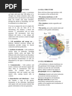 Chapter 3 ANATOMY AND PHYSIOLOGY CELL STRUCTURE & FUNCTION | PDF | Cell ...