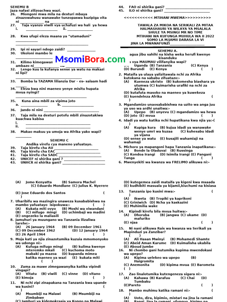 Seti 1 - MR No Time | PDF