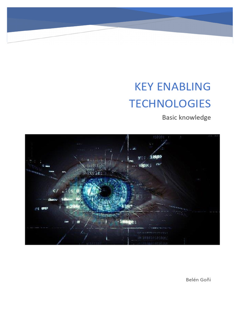 Key Enabling Technologies Overview | PDF | Artificial Intelligence ...