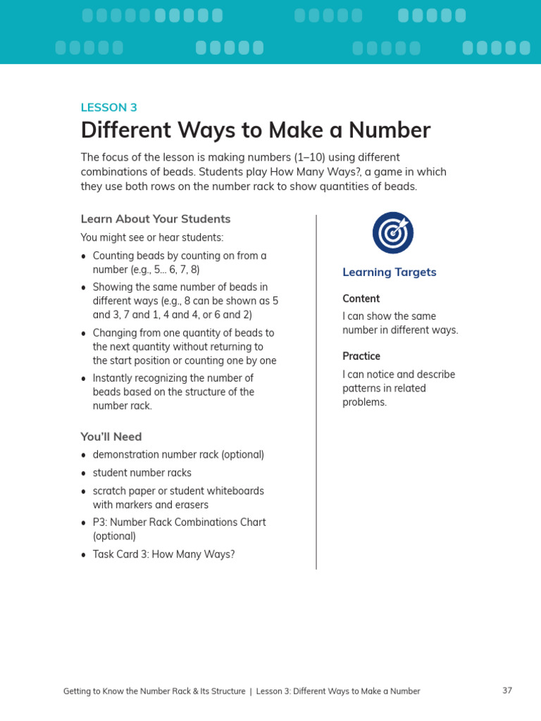 BBNR_Sample_Lesson3 | PDF | Cognitive Science | Cognition