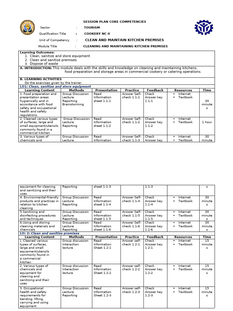 Kitchen Cleaning and Maintenance Guide | PDF | Lecture | Hygiene