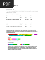 Exercícios sobre "do" e "does" | PDF