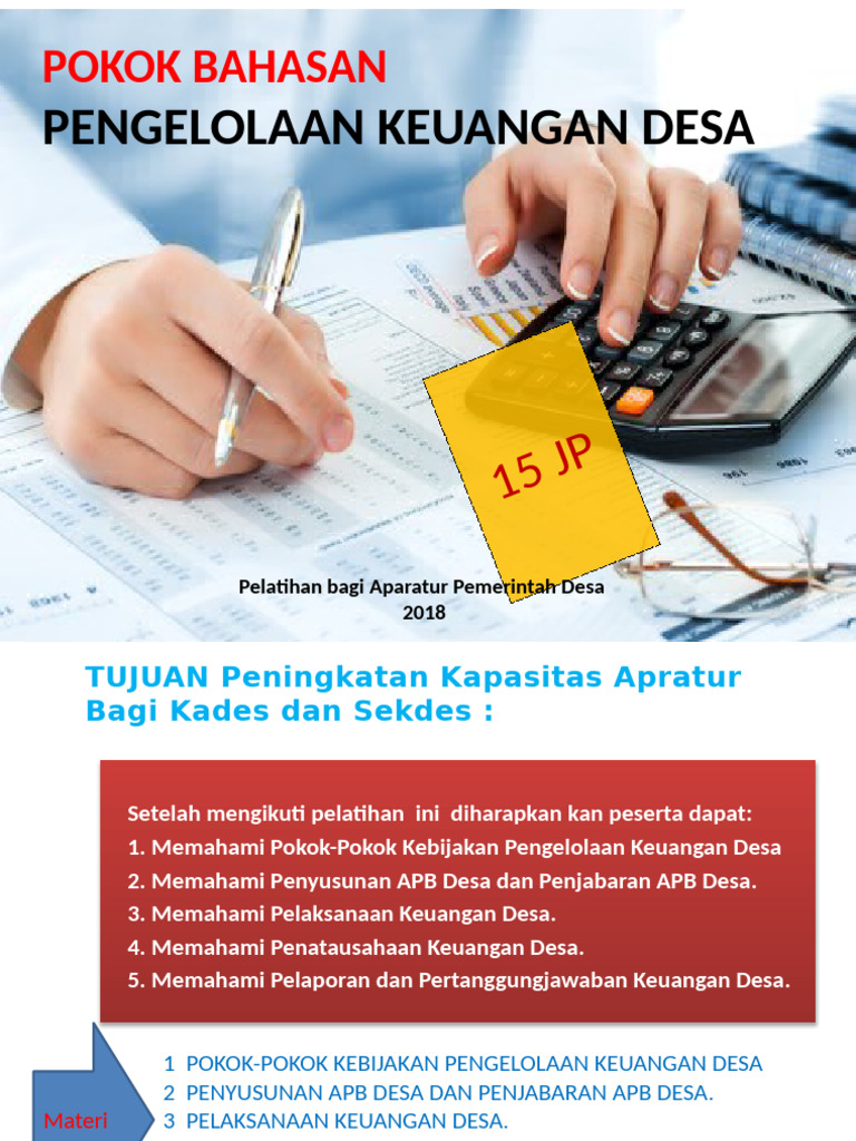 Pengelolaan Keuangan Desa KBD Pemdes | PDF | Hukum
