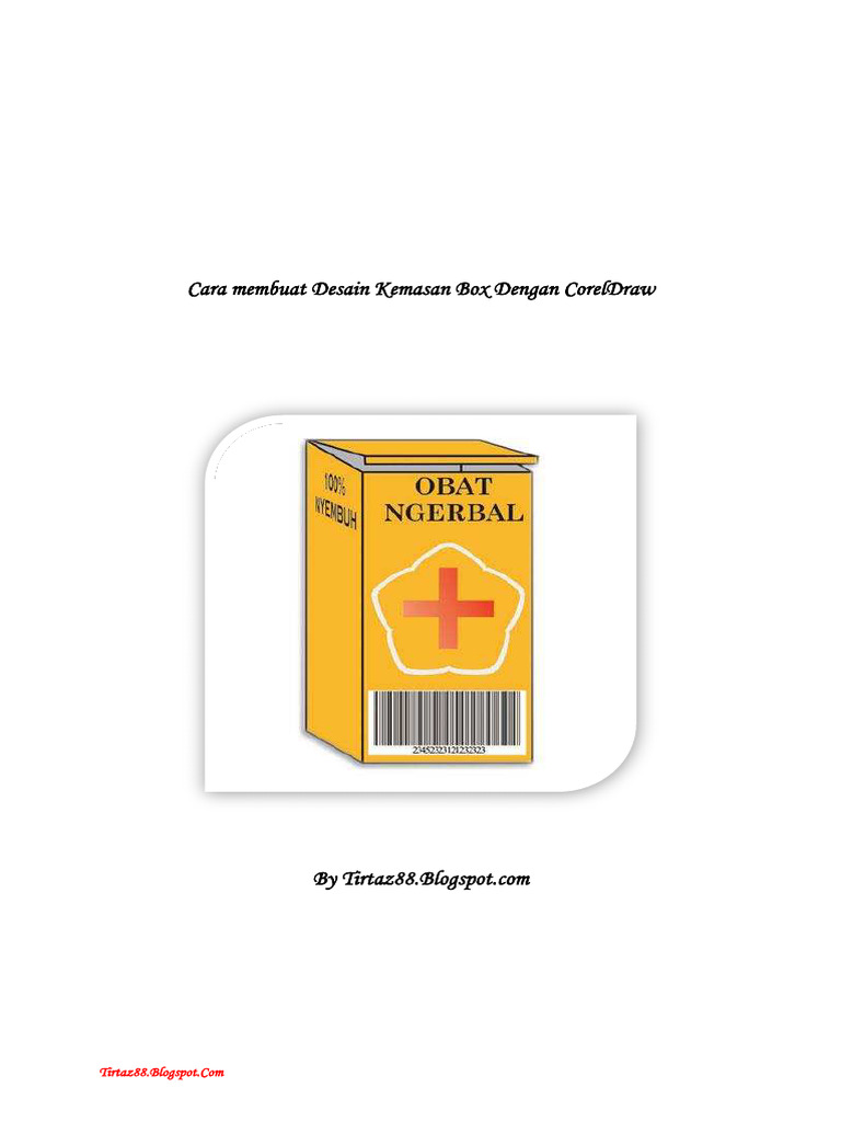 Belajar Membuat Desain Kemasan Box Denga | PDF