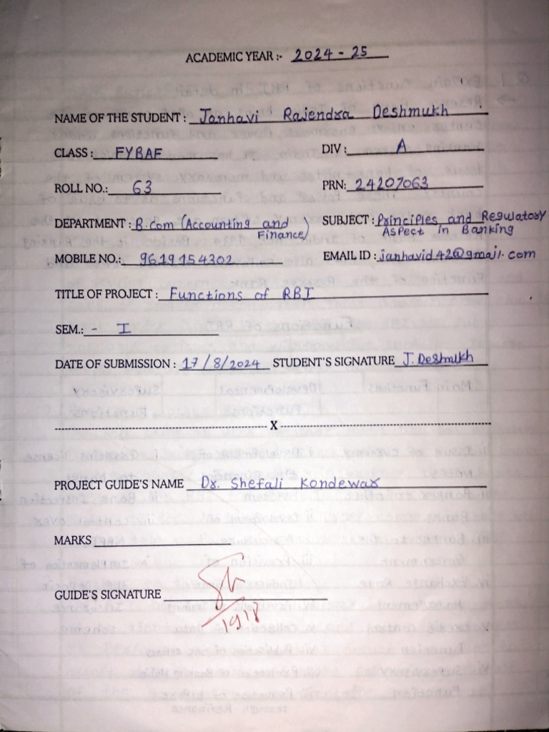 Banking Assignment Pdf Institutional Investors Banking