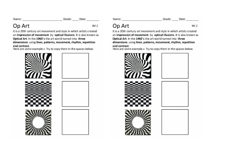 Optical Illusion | PDF