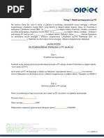 Obrazac PR 1 | PDF