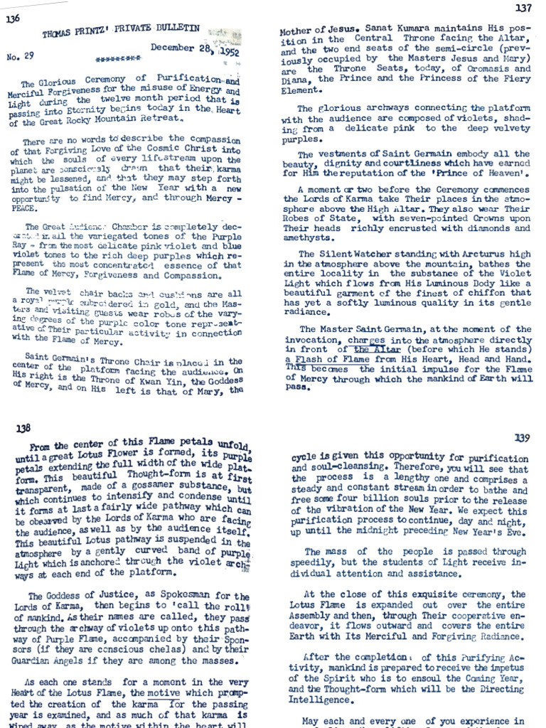 Thomas Printz' Private Bulletin - 1952 - Vol. 01 - 29 | PDF