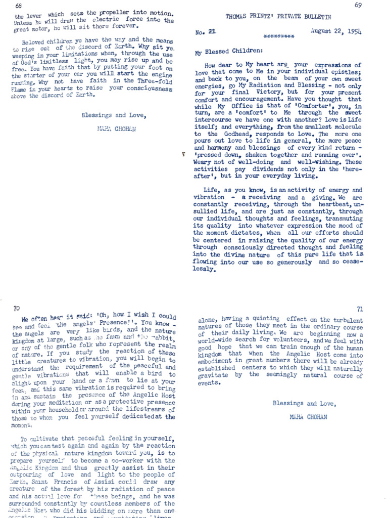 Thomas Printz' Private Bulletin - 1954 - Vol. 03 - 21 | PDF