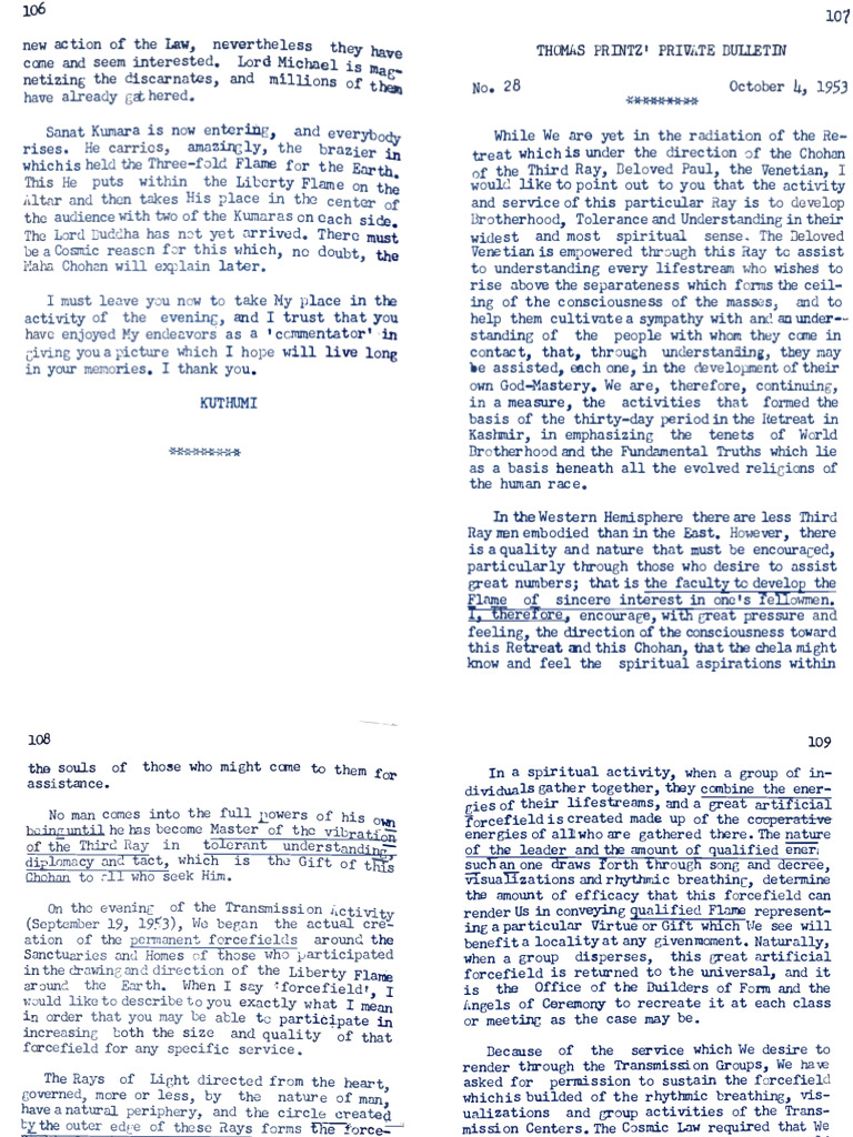 Thomas Printz' Private Bulletin - 1953 - Vol. 02 - 28 | PDF | Physical ...