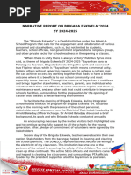 Brigada Eskwela Accomplishment Report 2024 | PDF | Behavior ...